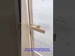 Lattice aluminum room door