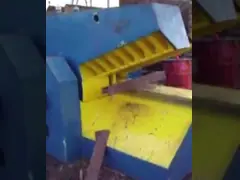 China 380mm 22kW Scrap Cutting Shearing Machine Automatic Control Alligator Shear Machine for sale