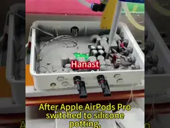 UV aging silicone potting compound