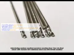 Custom Medical Puncture Needles with Durable 304 Stainless Steel Design