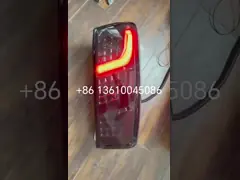 ABS Plastic Aftermarket Modified LED Tail Lamp Rear Light For Dmax 2021