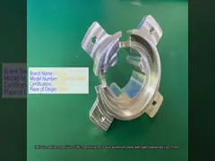 中国 精密CNC加工 5軸 アルミ部品 ISO9001:2015認証 100%検査とカスタマイズされたサイズ 販売のため