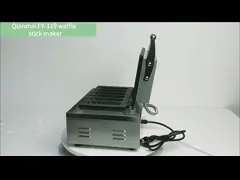 China Commercial Kitchen Snack Machine 6 Pcs Stick Corn Hotdog Waffle Maker for Sale for sale