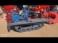 多目的小型ゴムクローラシャーシ、井戸掘削リグ用