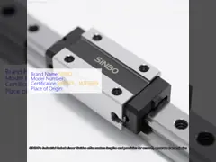 Industrial Robot Linear Guide Slide Block Custom Length Precision Transmission Core Component
