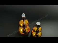 China Frascos roll-on grandes reutilizáveis de 4oz, formato de abóbora de 120ml à venda