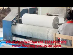 Multi Function Floor Protector Grey Polyester Fleece Anti Slip