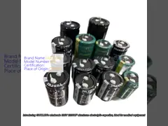 산업용 105°C 온도 등급의 장수명 2200UF200V 스냅인 알루미늄 전해 콘덴서