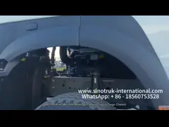 SINOTRUK HOWO LHD 6X4  Water Oil Tanker Chassis Cargo Chassis