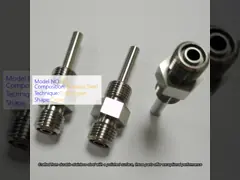 China 316L Stainless Steel Ventilator Pressure Pump Components with ≤0.4μm Surface Roughness and ISO 13485 Certification for sale