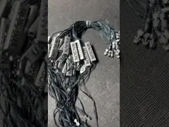 China Standard Plastic Tag Fastener Eco-Friendly and Custom Rope Length Options for sale