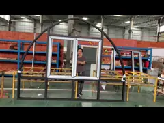 China 5+12A+5 MM Insulating Glass With 6063-T5 Aluminum Profile Use For Arch-Shaped Doors And Windows for sale