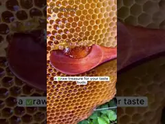 This honey is golden in color and has a rich floral aroma when eaten. Don't miss it