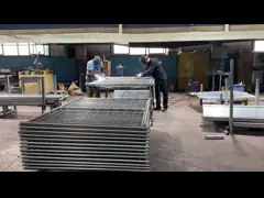 Workshop No Climb Security Fence Powder Coating Steel