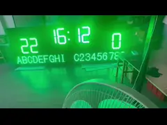 Outdoor Electronic 20'' Inch 500mm in Yellow Color LED Football Scoreboard for Stadium
