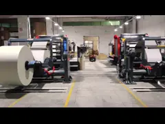 Single Rotary Knife Paper Sheeting Machine 6000mm  Foil Paper Cutting Machine