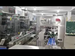 Fully automatic 10-Lane granular back seal bag packaging machine