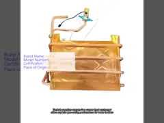 Premium Oxygen Free Copper Heat Exchanger Gas Water Heater Accessories