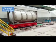 중국 50톤 전기 대형 테이블 중국 레일 국자 이송 트롤리 판매용