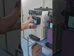 China 15-20L/H 304/316 Stainless Steel Ice Cream Making Machine 3 Flavor for sale