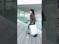 China 1683 Three Handles Aluminum frame TSA lock luggage versatile fashionable travel suitcases for sale