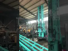 Crawler Type Water Borehole Drilling Machine Farming Underground 200m Depth