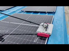 중국 고압 모듈 청소 브러쉬 1.6m 3.6m 태양 전지판 세탁 판매용