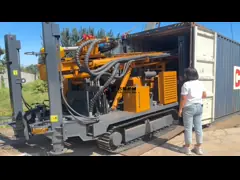 China customizale 300m Crawler Mounted Drilling Rig Machine DTH  Drilling Rig for sale
