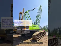 Cina 2021 Anno utilizzato Granata Zoomlion ZCC3500V-1 350 tonnellate sollevamento idraulico in vendita