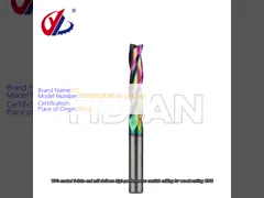 China Fine End Mill 3 Flutes With Coating High Performance Coated Carbide Milling Cutter for sale