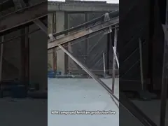China High-Efficiency Double Roller Extrusion Granulator Compound Fertilizer Production Line for NPK Chemical Powders for sale