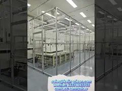 Aluminum Positive Pressure Soft Wall Clean Room Vertical Laminar Flow Booth