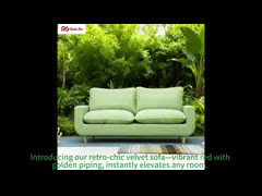 China Minimalist Design Fabric Upholstered Pillows Sofa for Living Room for sale
