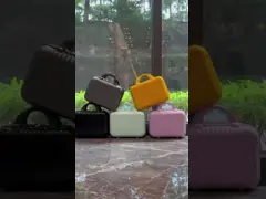 China 14 inch makeup bag Storage bag on the suitcase short-term women's travel bag toiletry bag business trip cosmetic box can be hung with password box for sale