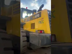 China Used Komatsu WA470 Wheel Loader with 1 Year Warranty 3.60 - 5.20 m³ Bucket Capacity and 23,900 - 24,550 kg Operating Weight for sale