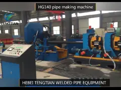High Frequency Welded Pipe Mill HG426 Carbon Steel ERW Machine