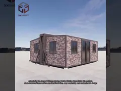 700mm Modern Prefab Folding House with Steel Structure