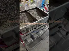 Línea de embalaje para pesas mixtas de alimento para loros con 32 cabezas Pesadora multicabeza