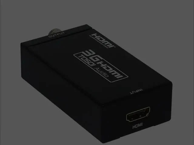 China HDMI to 3G-SDI Converter Supports SDI output distance up to 100 meters (3G-SDI) 200 meters (HD-SDI) or 300 meters (SD-SDI) for sale