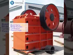 Granite And Limestone Crushing Jaw Crusher Machine Crushing Uniform Particle Size