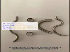 China 304 Stainless Steel Flexible Capillary Endoscope Snake Bone with ±0.01mm Precision and ISO 13485 Certification for sale