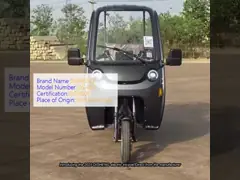 2025 New Electric Tricycles Direct From Manufacturer