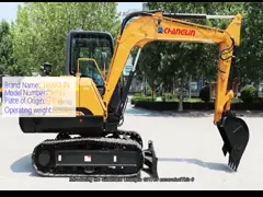 Sinomach Changlin crawler excavator GHT65 with 0.2cbm similar Komatus PC60