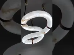 China Non-Standard Engineering Custom Lighting Fixtures Large Crystal Banquet Hall Hollow Leaf Chandelier Custom Stairwell Long Chandelier LED Chandelier Pendant Chandelier Lights for sale