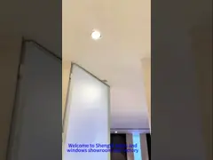 Extremely narrow room doors with the same frame and color