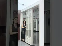 China Modern Design Internal Sliding Doors Room Dividers Smooth Aluminum Ultra Slim Frame for sale