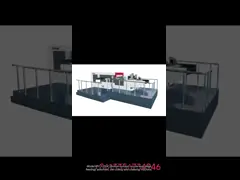 4500shipping et manipulation du rebord avant de découpage automatique de bec inférieur d'aspiration de machine de dépouillement