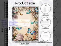 15 Pages Hardcover Custom Journal Notebook with Customizable Cover