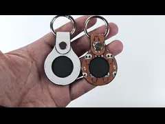 커스터마이징 수블리메이션 가죽 빈크 애플 에어태그 추적기 위치 추적기