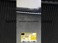 KBZE CAT C4.4 ENGINE 377-5267 3775267 RADIATOR FOR 416F 420F 422F 428F 430F 432F BACKHOE LOADER